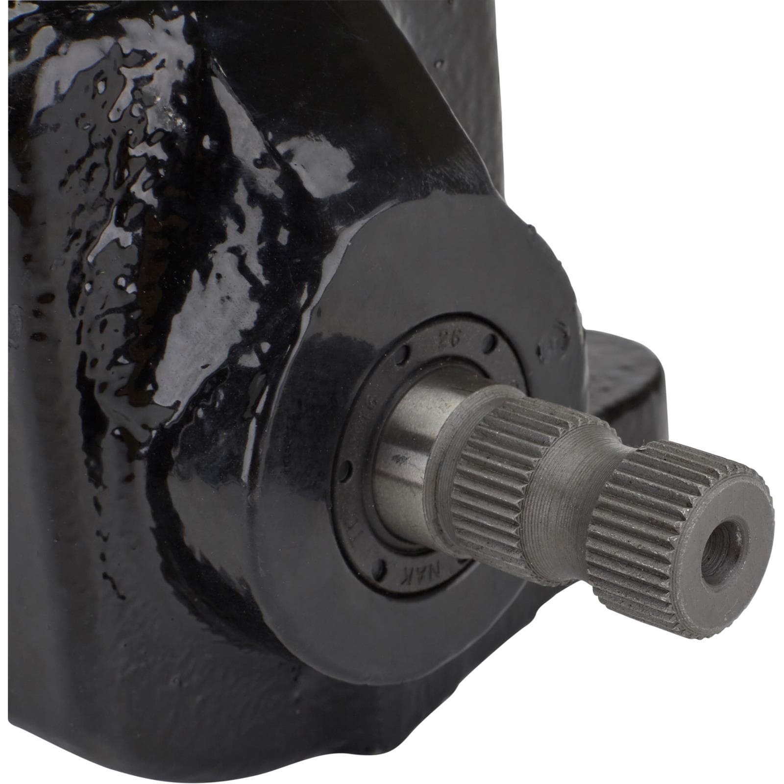 Vega Style Cross Steering Gear Box Combo Kit, Manual, New, Black