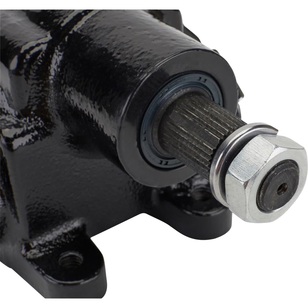 Vega Style Cross Steering Gear Box Combo Kit, Manual, New, Black