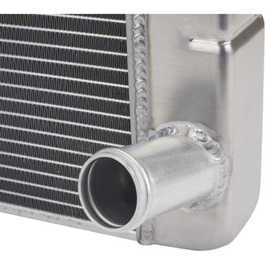 Dual/Double Pass All Aluminum Racing Radiator, SBC/BBC Chevy
