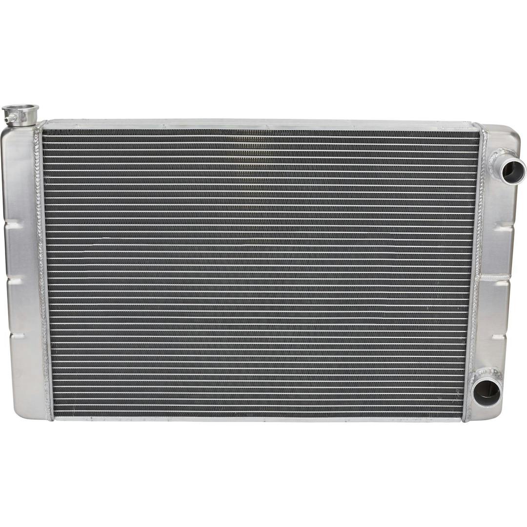 Dual/Double Pass All Aluminum Racing Radiator, SBC/BBC Chevy