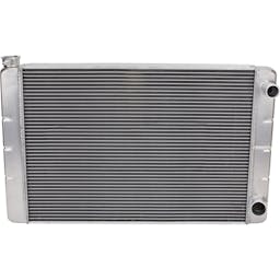 Dual/Double Pass All Aluminum Racing Radiator, SBC/BBC Chevy