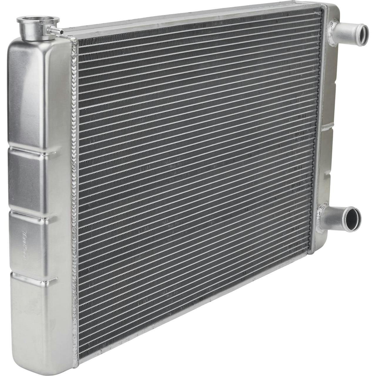 Dual/Double Pass All Aluminum Racing Radiator, SBC/BBC Chevy