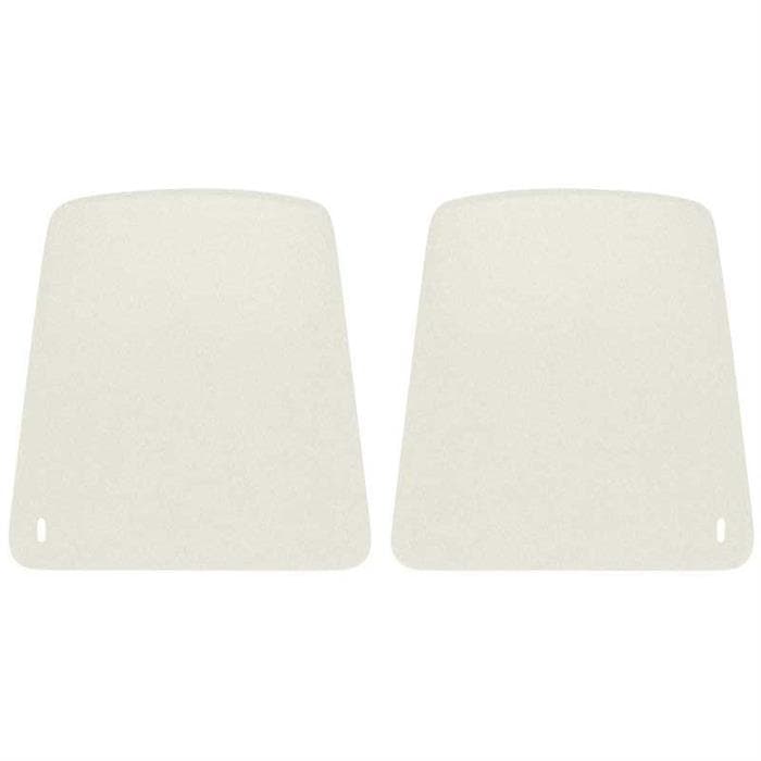OER K1010 1967-70 Camaro Bucket Seat Back Panels, White