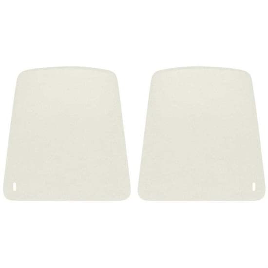 OER K1010 1967-70 Camaro Bucket Seat Back Panels, White