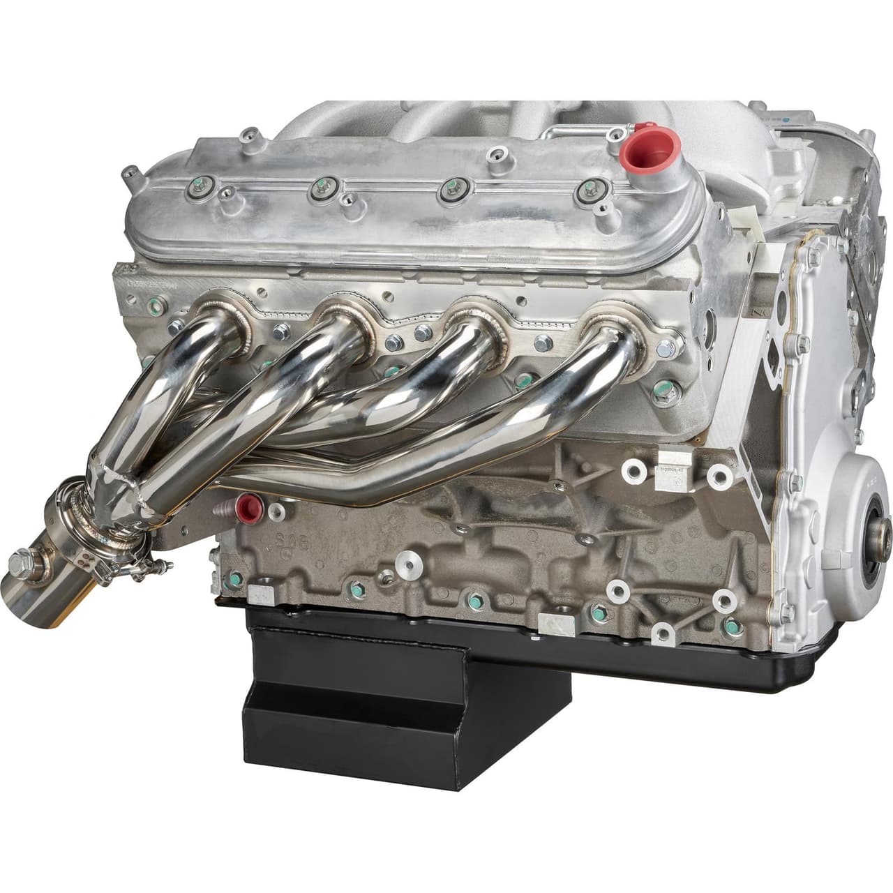 LS Swap 304 Stainless Steel 1 5/8"" Shorty Headers, 2 1/2"" V-Band