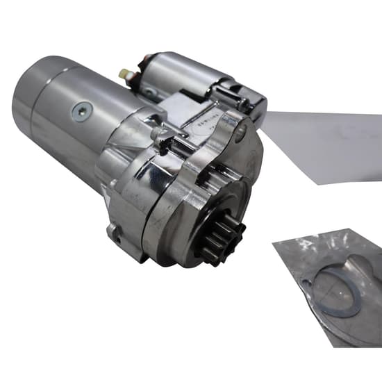 Powermaster 19004-13 PowerMAX Plus Starter, Mopar, Chrome Finish